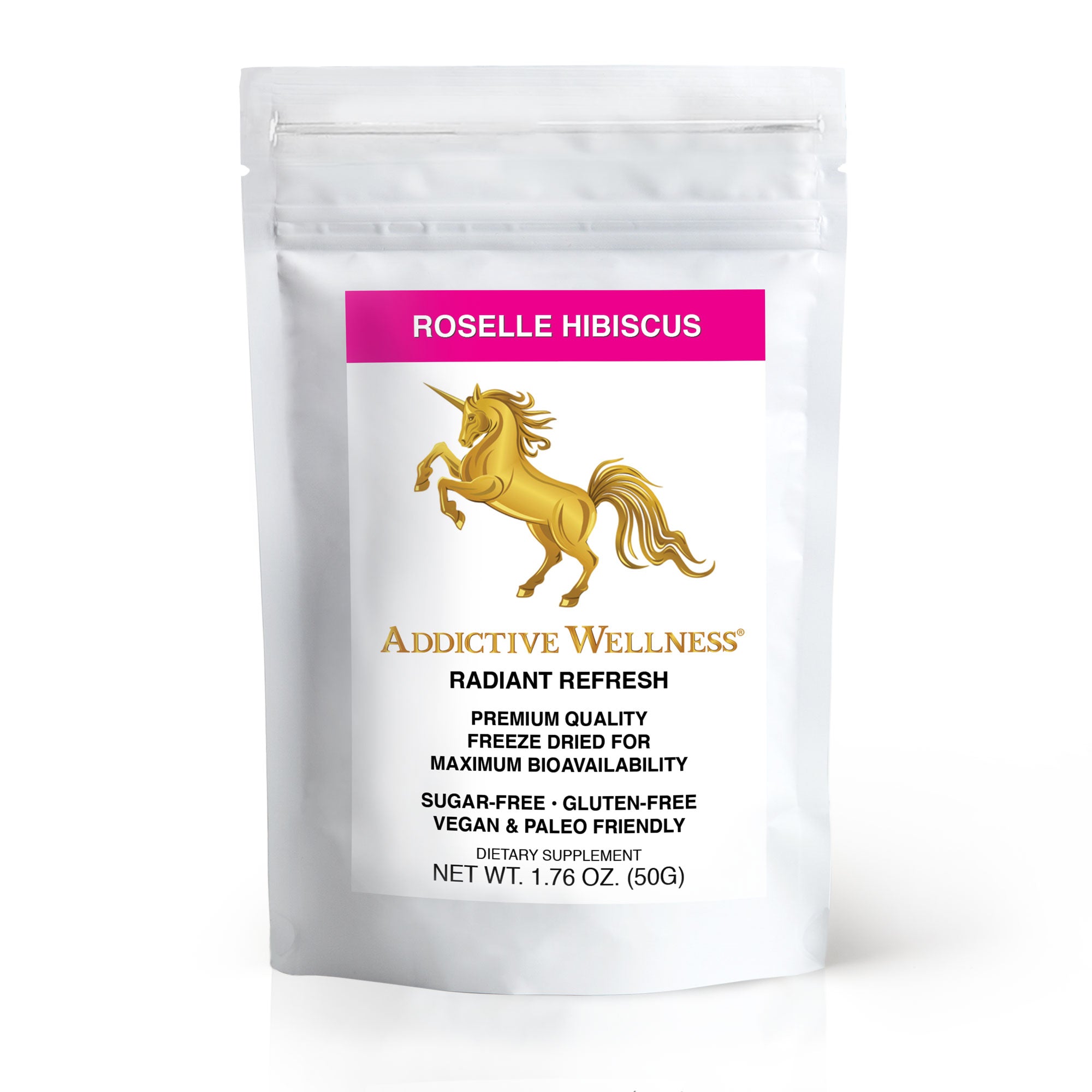 Pure Freeze-Dried Roselle Hibiscus – Addictive Wellness