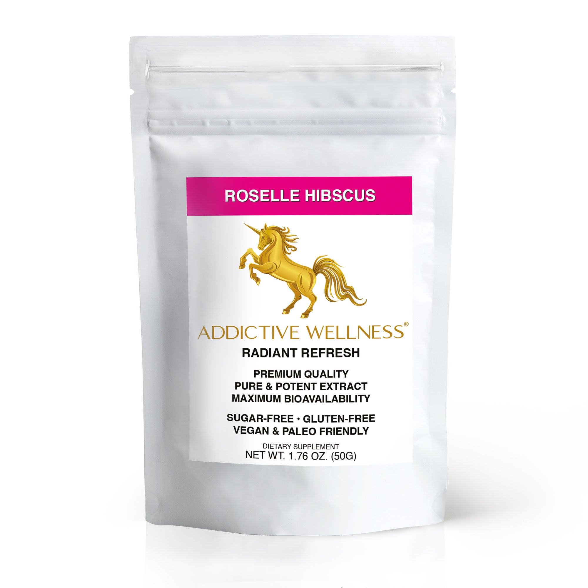 Pure Freeze-Dried Roselle Hibiscus – Addictive Wellness
